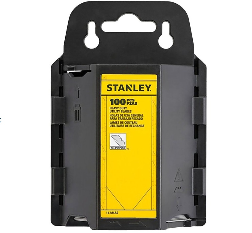 Stanley Razor Knife Blade Dispenser 100-Pack | Legacy Builder Supply Austin